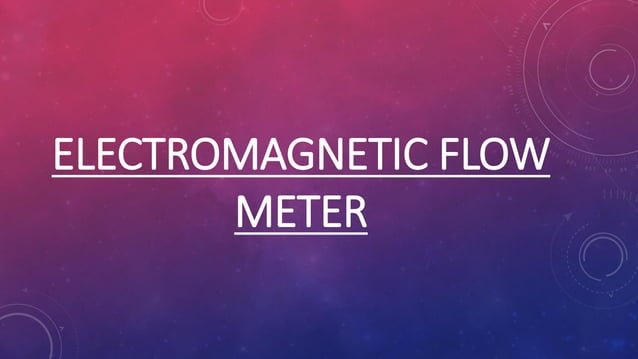 Flow meter | PDF