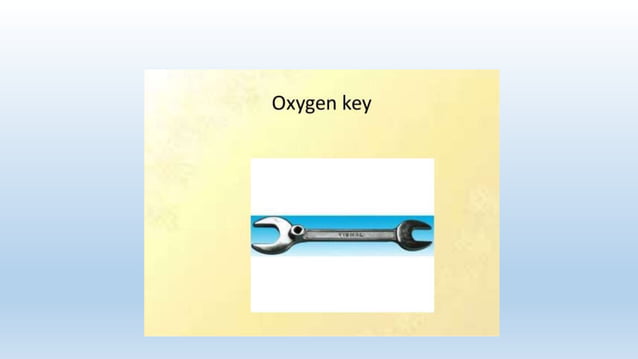 Oxygen Cylinders and Flowmeter- Uses and Maintenance | PPTX