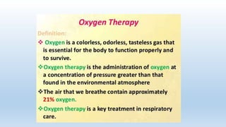 Oxygen Cylinders and Flowmeter- Uses and Maintenance | PPTX