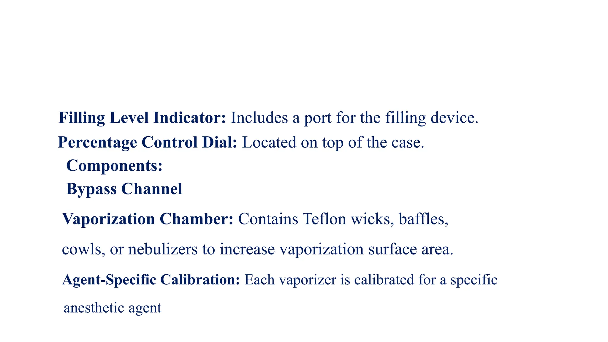 Flow meter and Vaporizer Low pressure system in Anesthesia Machine | PPTX