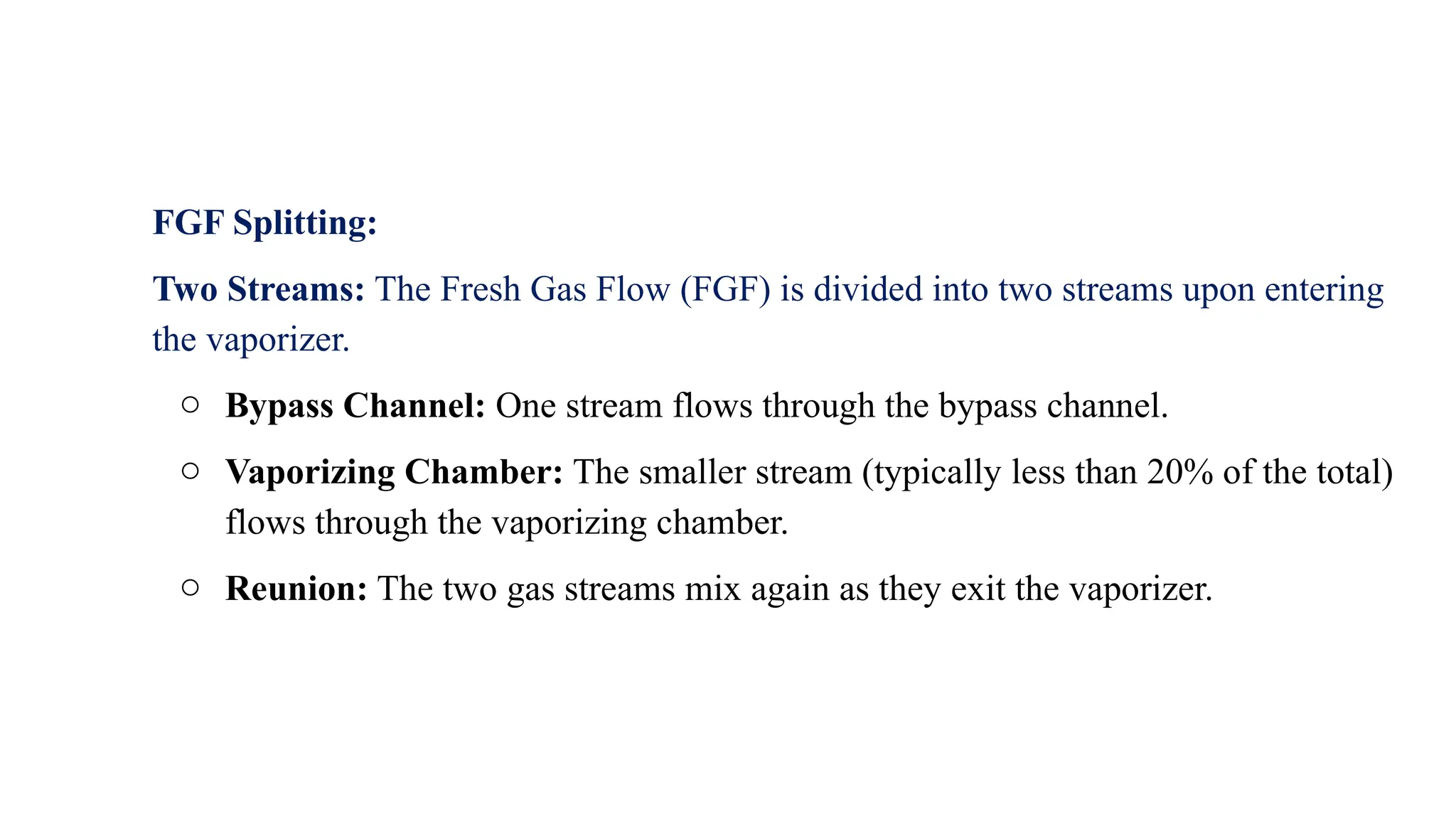 Flow meter and Vaporizer Low pressure system in Anesthesia Machine | PPTX