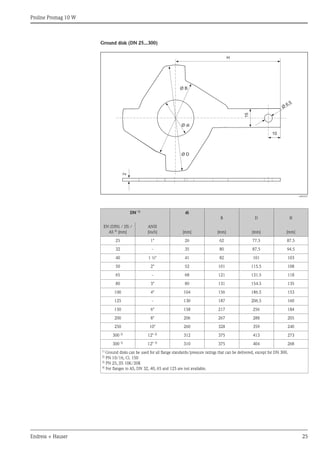 Flowmeter Promag 10W-Electromagnetic-Water and Waste Water | PDF