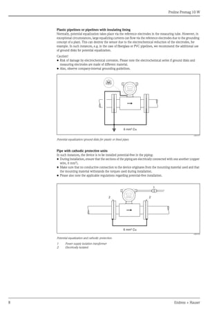 Flowmeter Promag 10W-Electromagnetic-Water and Waste Water | PDF