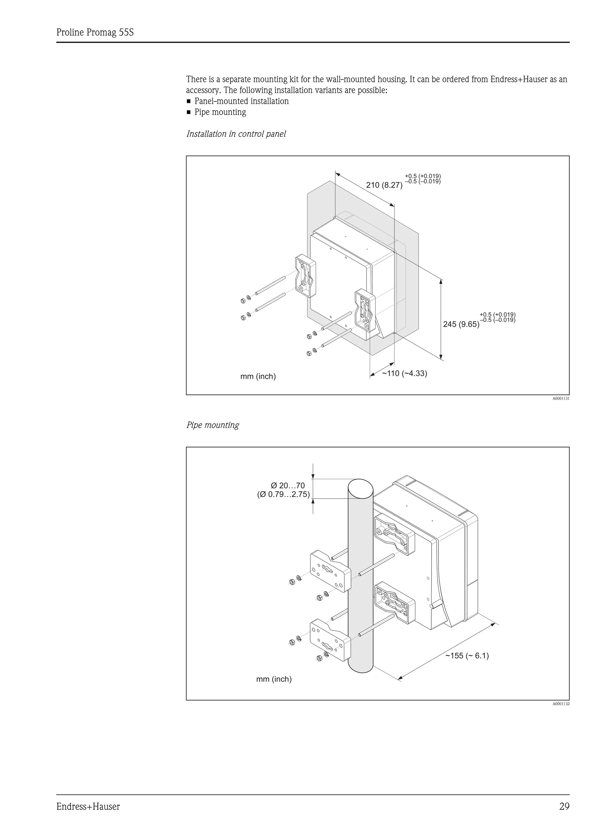 Flowmeter Promag 55S-Electromagnetic-Endress Hauser | PDF