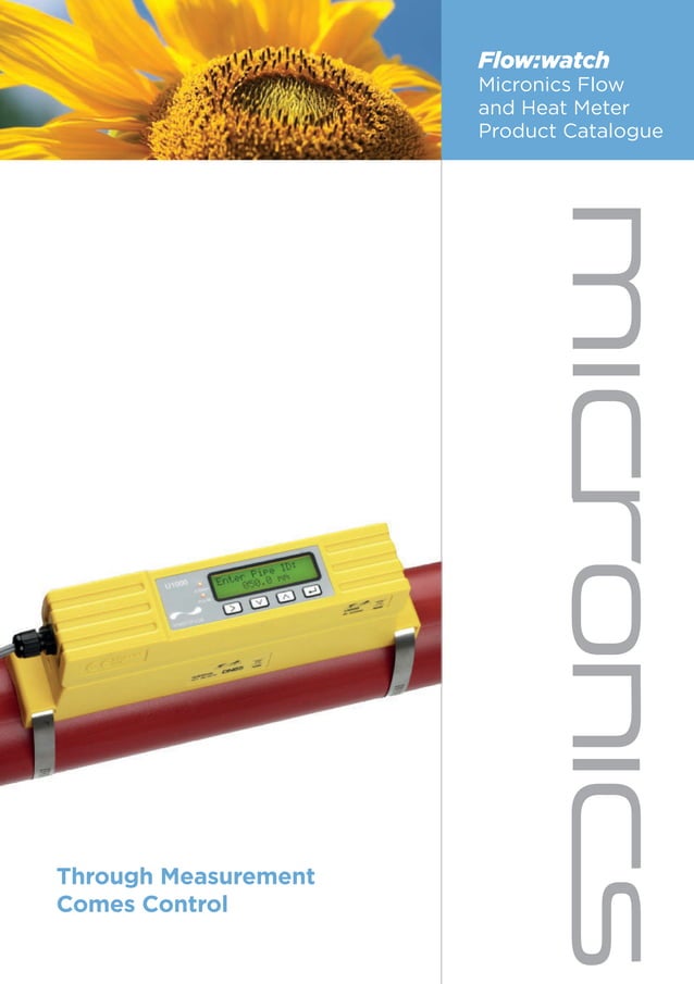 Flow Meters Micronics Portable Fixed Flow Meters Ultrasonic Clamp On | PDF