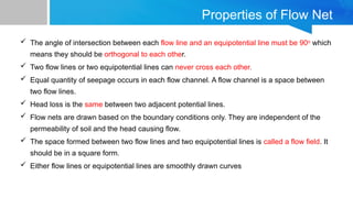 Flow Net for SY civil Engineering students | PPT