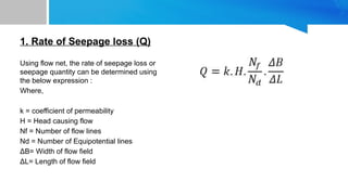 Flow Net for SY civil Engineering students | PPT