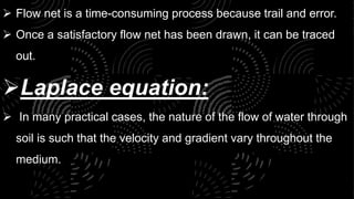 Flow net in anisotropic soils | PPTX