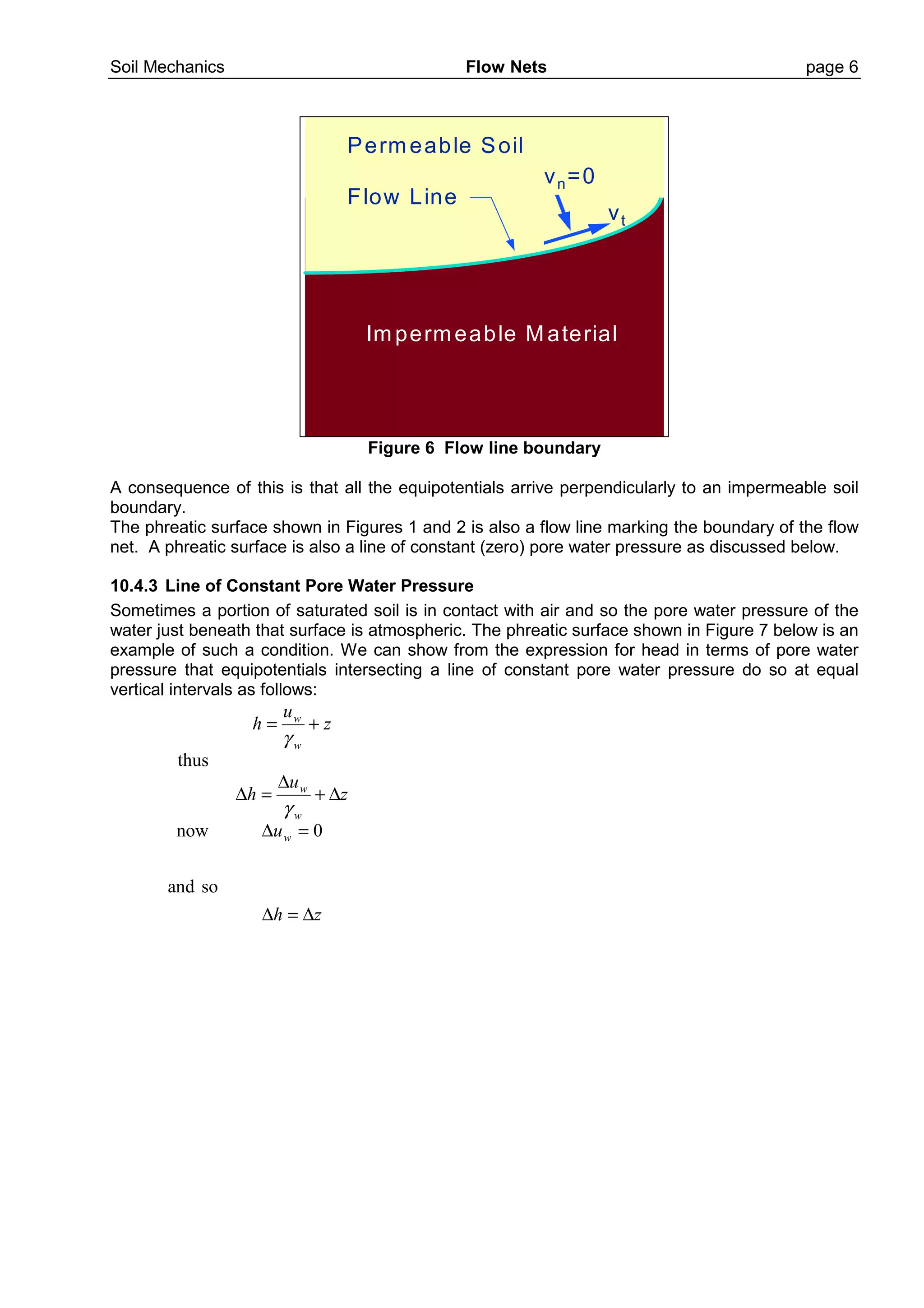 Flow nets | PDF