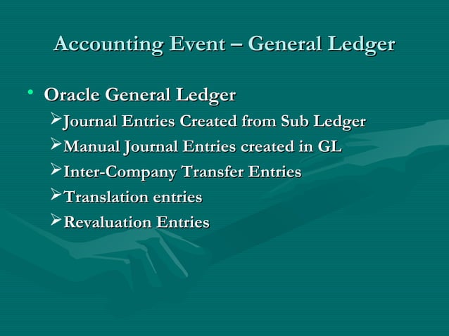 Flow of accounting_entries_in_oracle_applications | PPT