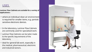Laminar air flow Cabinet is explained properly | PPTX
