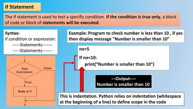 Flow Of Control Intro Python Ppt