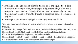 FLOW OF CONTROL-NESTED IFS IN PYTHON | PPTX | Programming Languages ...