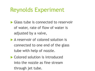 Flow of fluid- Pharmaceutical Engineering | PPTX