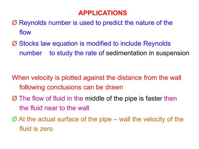 Flow of fluid- Pharmaceutical Engineering | PPTX