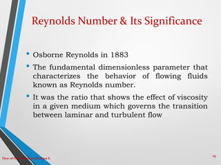 Flow of fluids | PDF