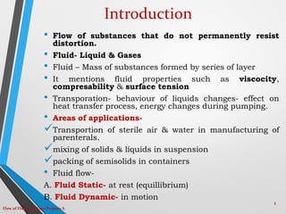 Flow of fluids | PDF