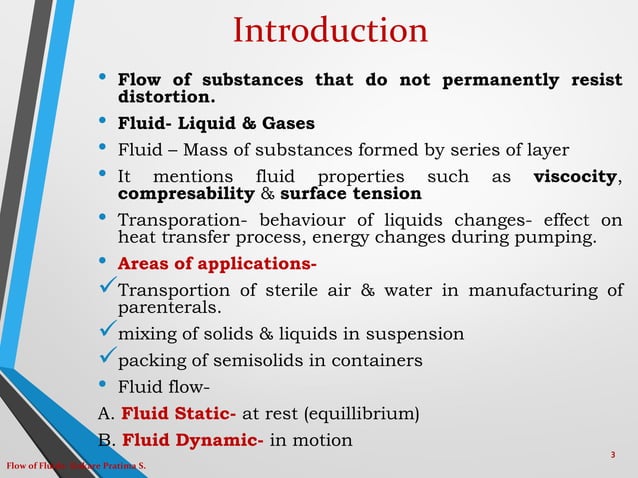 Flow of fluids | PDF | Physics | Science