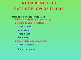Pharmaceutical Engineering: Flow of fluids | PDF