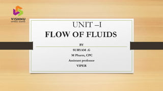 Flow of fluids | PPT