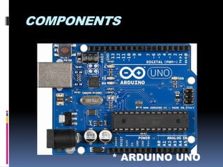 Flow of fuel moniter system using Arduino | PPT