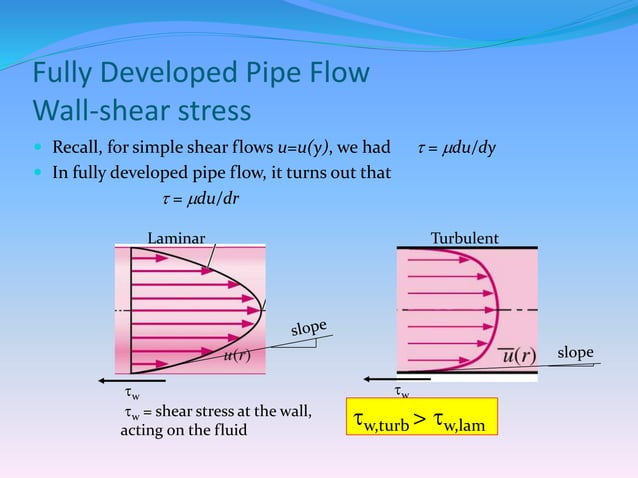 Flow of incompressible fluids through pipes | PPTX