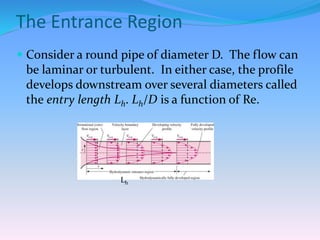 Flow of incompressible fluids through pipes | PPTX