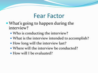Flow of interview | PPTX