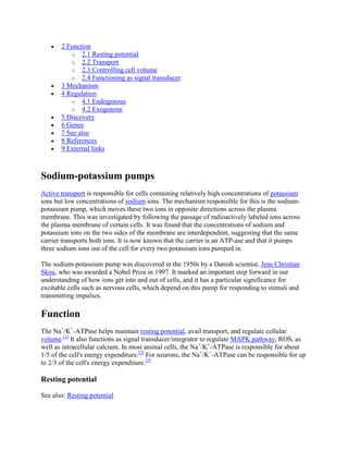 Flow of ions | DOCX