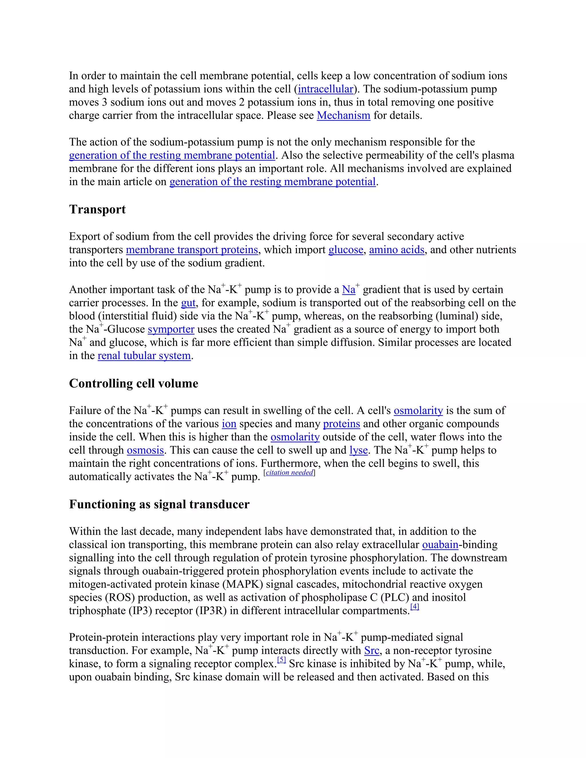 Flow of ions | DOCX