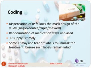 Flow of IP From Manufacturing Facility To Patient in Clinical Trials I ...