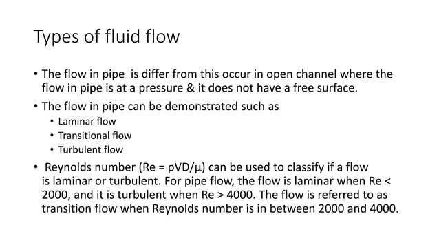 Flow of viscous fluid through circular pipe | PPTX