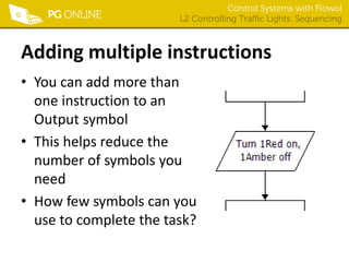 Flowol L2 Sequencing.pptx lesson 2 on how to use this software | PPTX