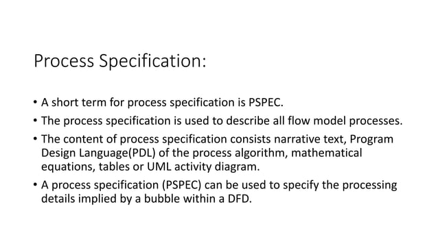 Flow oriented modeling | PPTX | Computer Software and Applications ...