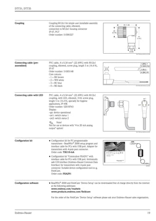 Flowphant t dtt31, dtt35 endress+hauser datasheet-flow switch | PDF