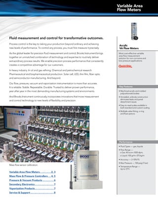 Flow, Pressure & Vapor Instrumentation | PDF