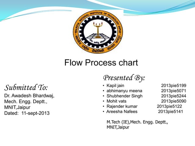 Flow process chart | PPTX