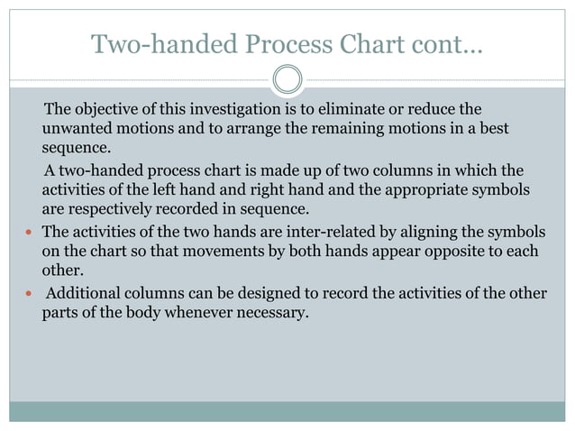 Flow Process Chart INDUSTRIAL MANAGEMENT | PPTX