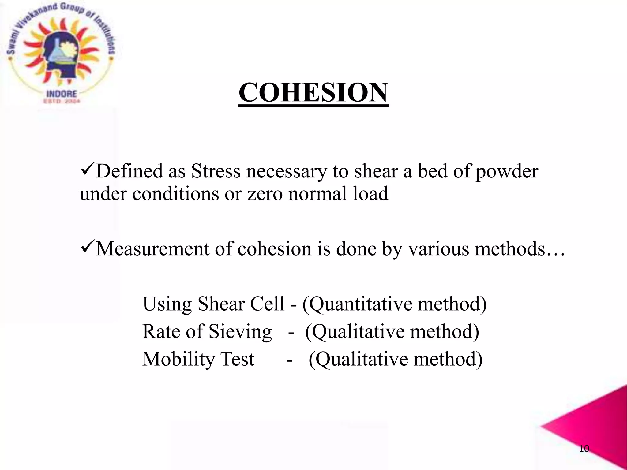 Pharmacy#Flow properties of powders#Physical pharmaceutics | PPTX