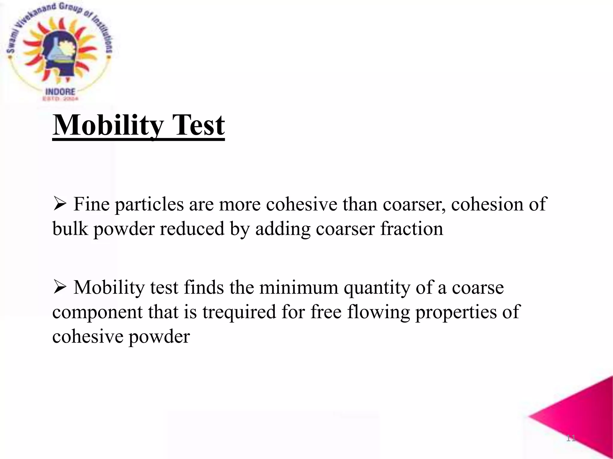 Pharmacy#Flow properties of powders#Physical pharmaceutics | PPTX