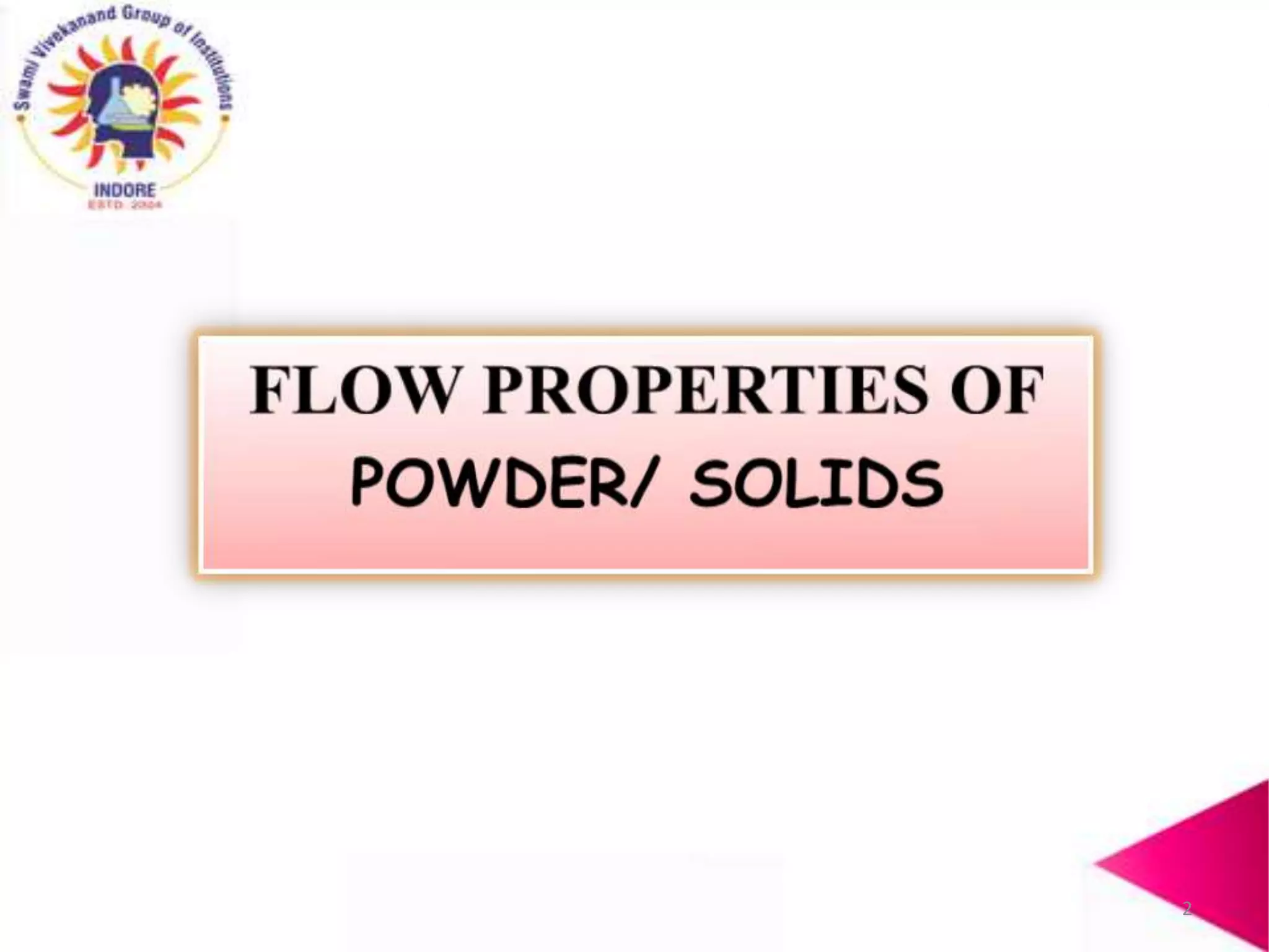 Pharmacy#Flow properties of powders#Physical pharmaceutics | PPTX