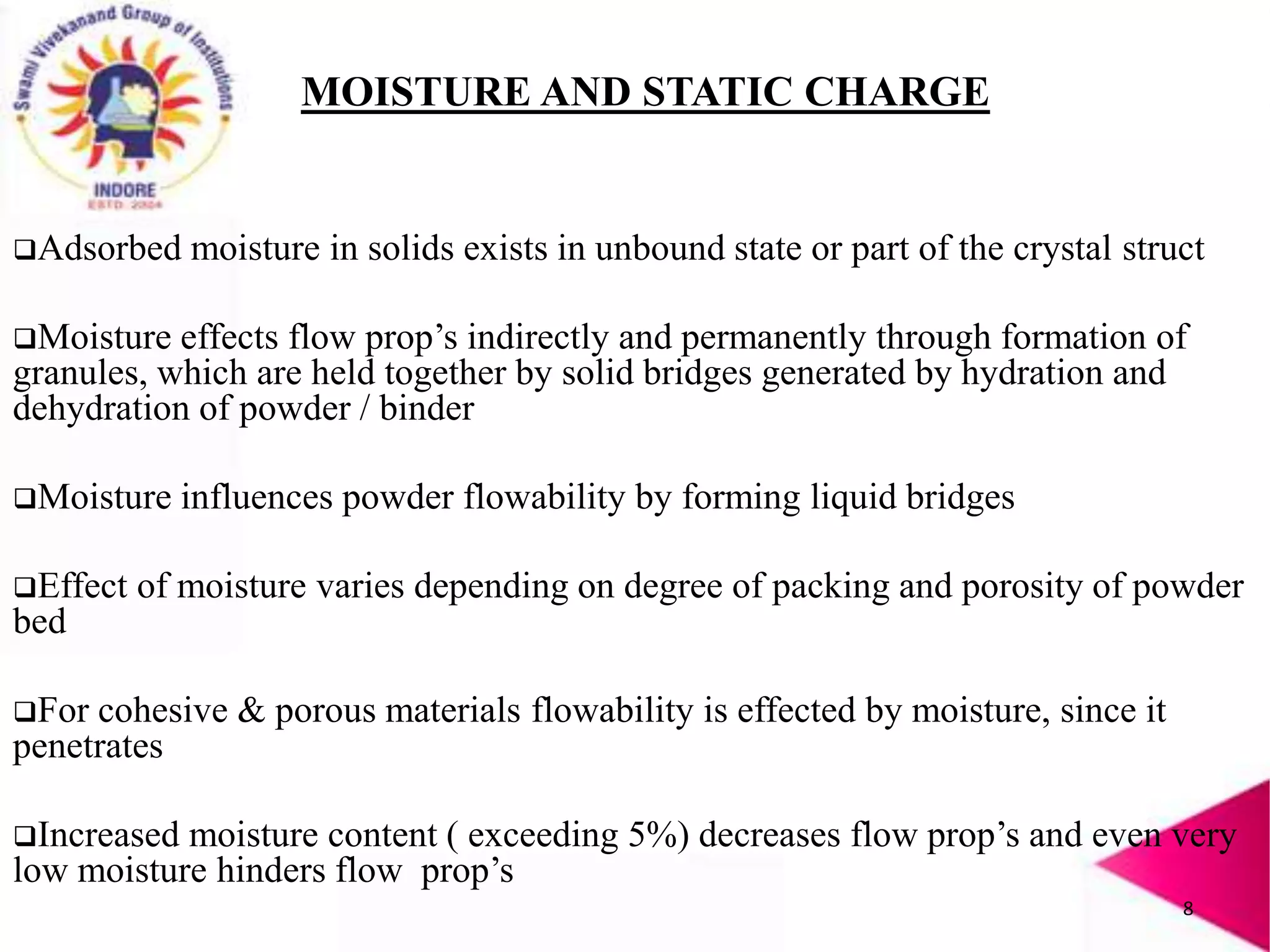 Pharmacy#Flow properties of powders#Physical pharmaceutics | PPTX