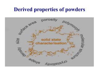 Flow properties of powders | PPTX