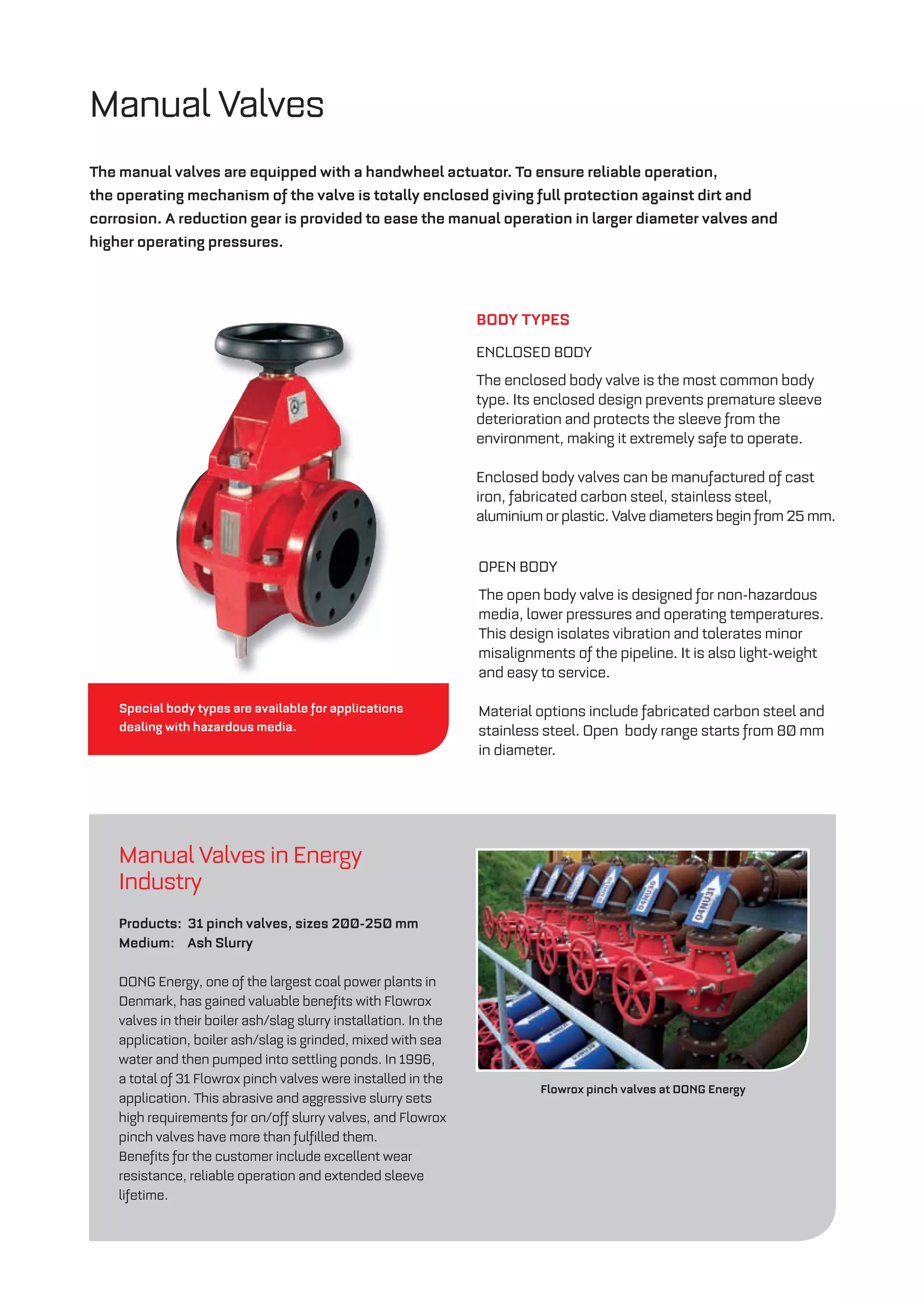 Flowrox pinch valves_eng_e-version | PDF
