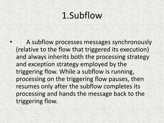 Flows and subflows | PPT
