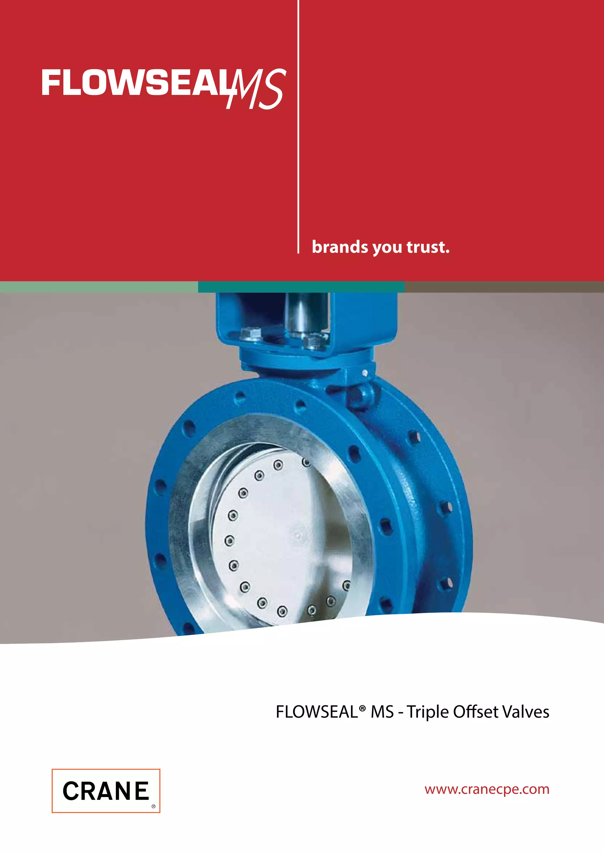 Flowseal MS Series - Triple Offset Butterfly Valves | PDF | Auto Type ...