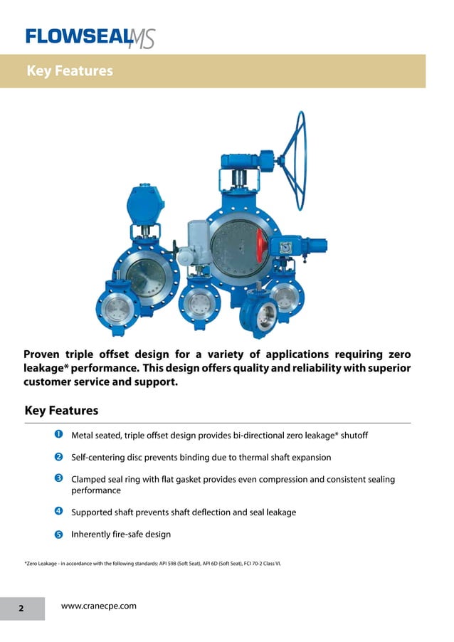 Flowseal MS Series - Triple Offset Butterfly Valves | PDF | Auto Type ...