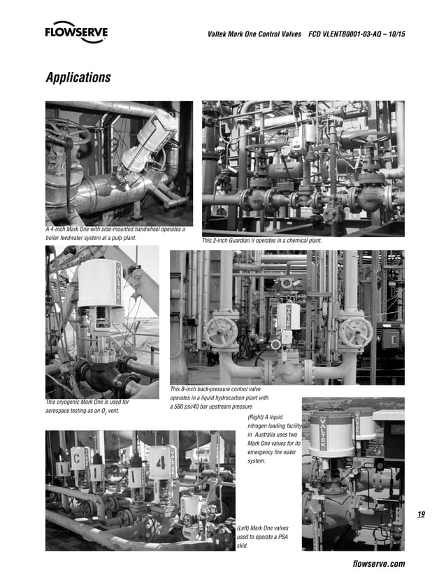 Flowserve Valtek Mark One Control Valve | PDF