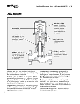 Flowserve Valtek Mark One Control Valve | PDF