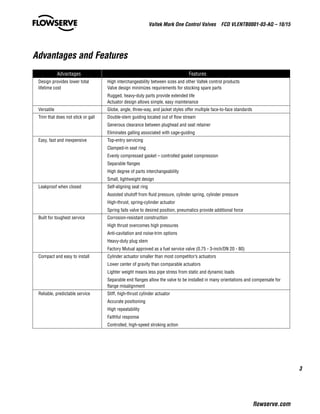 Flowserve Valtek Mark One Control Valve | PDF